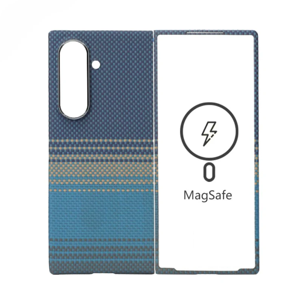 ArmorWeave Kevlar® Galaxy Z Fold 7, 6 & 5 Slim Impact-Resistant MagSaf ...